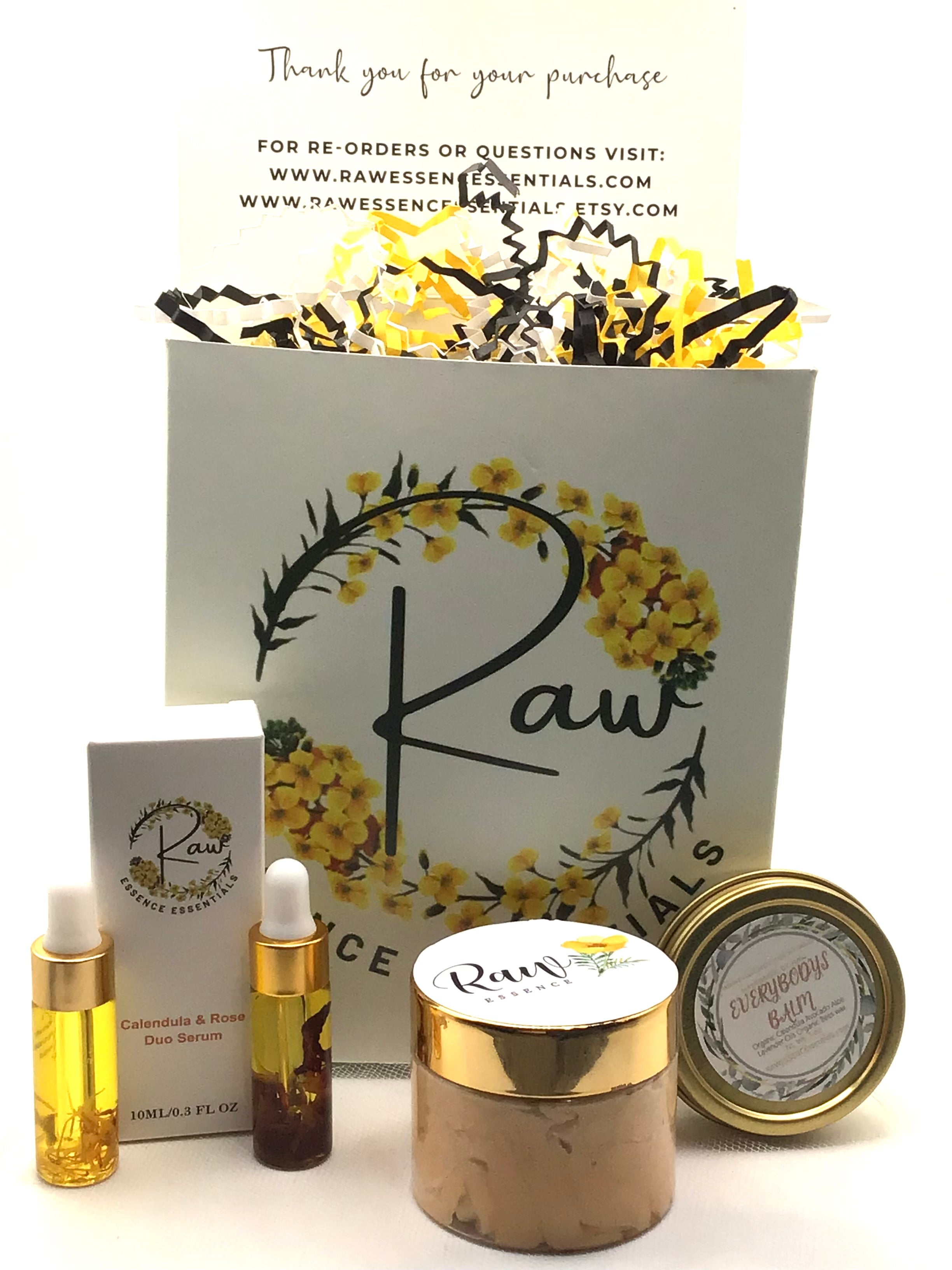 Essential Spa Day Starter Bundle – RAWESSENCESSENTIALS Infused LLC